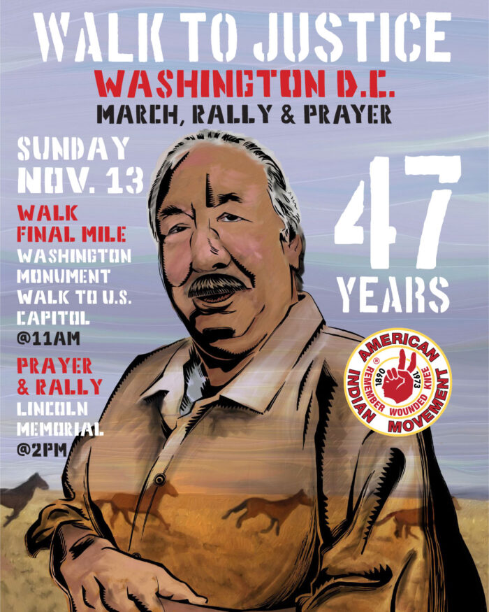 AgitArte | Walk to Justice: Free Leonard Peltier