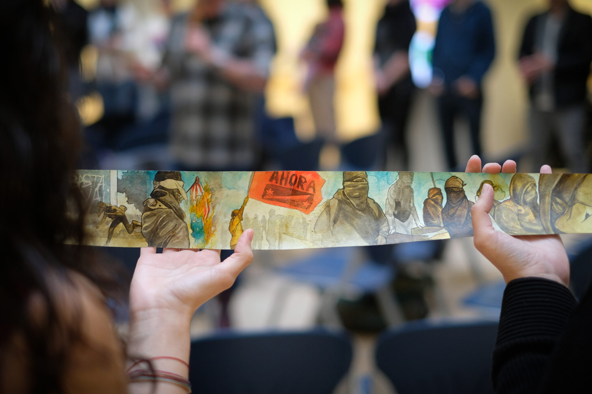 AgitArte | End the Debt! Scroll Project