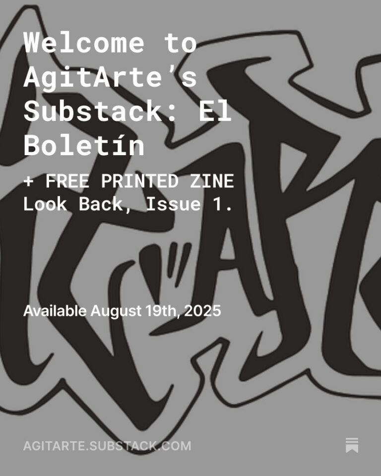 AgitArte | Welcome to AgitArte’s Substack: El Boletín
